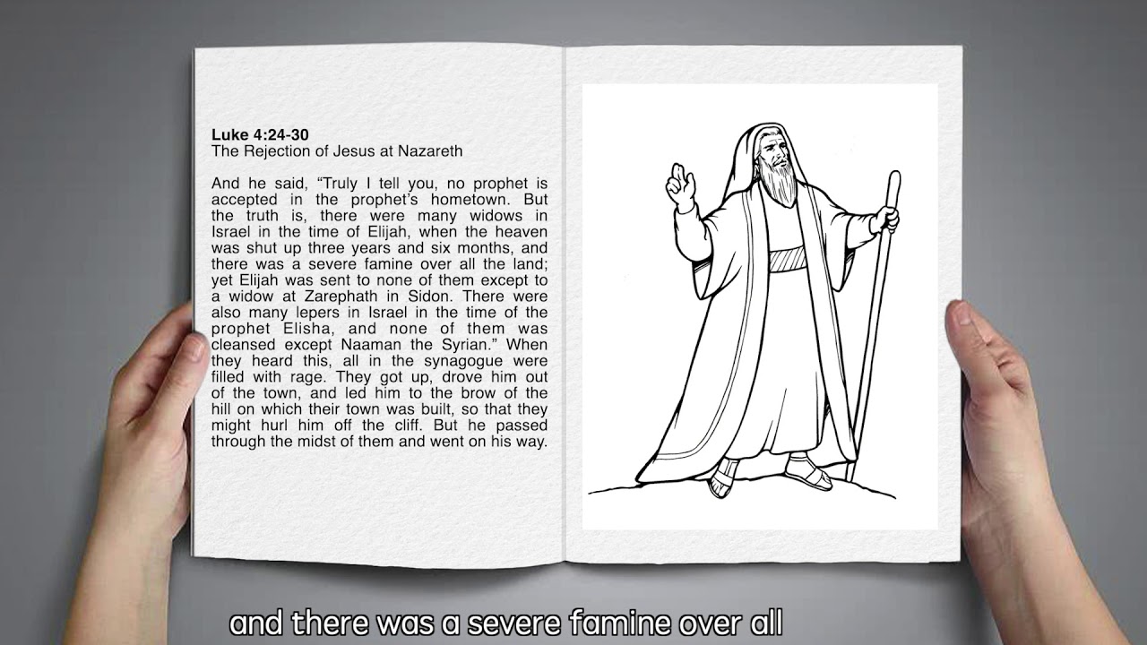 Luke [4:24-30] The Rejection of Jesus at Nazareth - YouTube