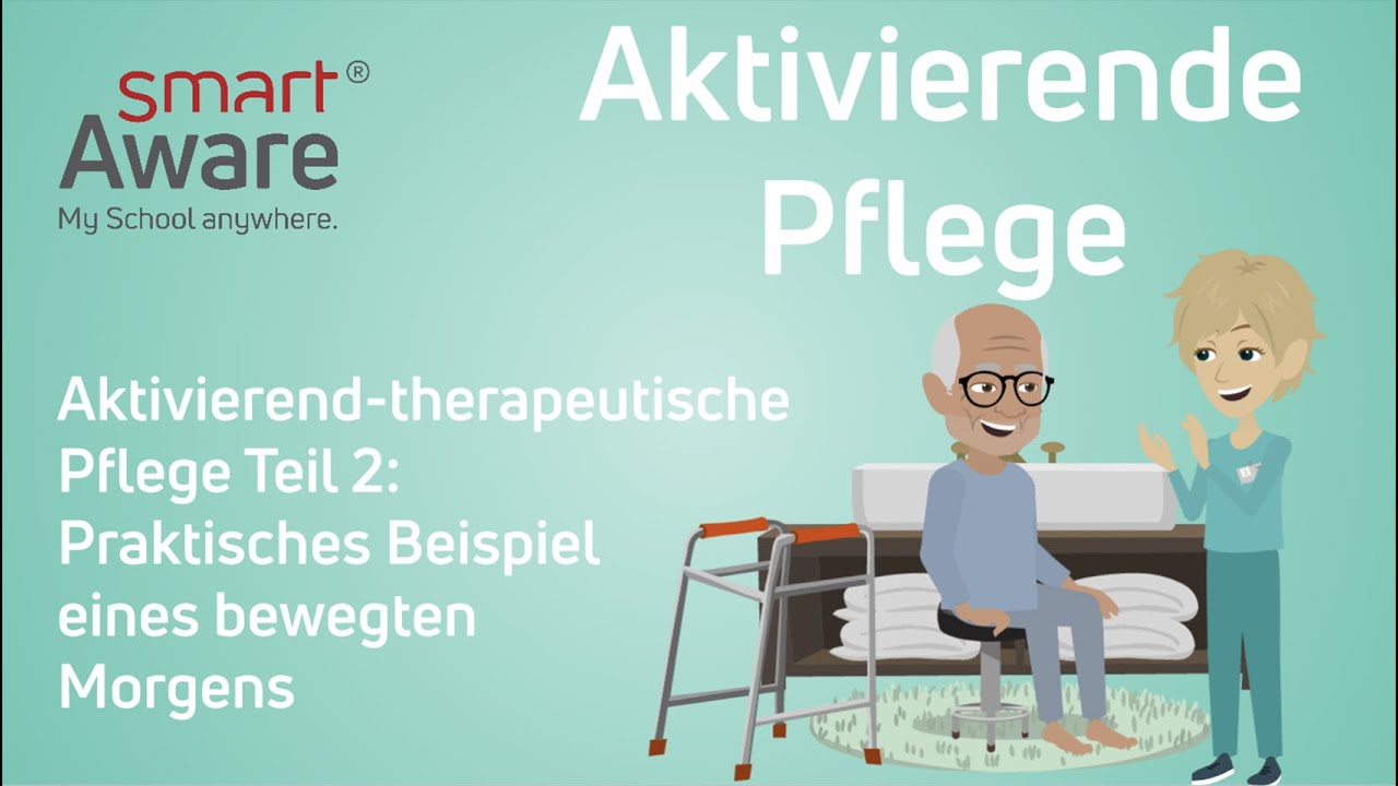 Aktivierende Pflege: Praxisbeispiel eines bewegten Morgens - YouTube