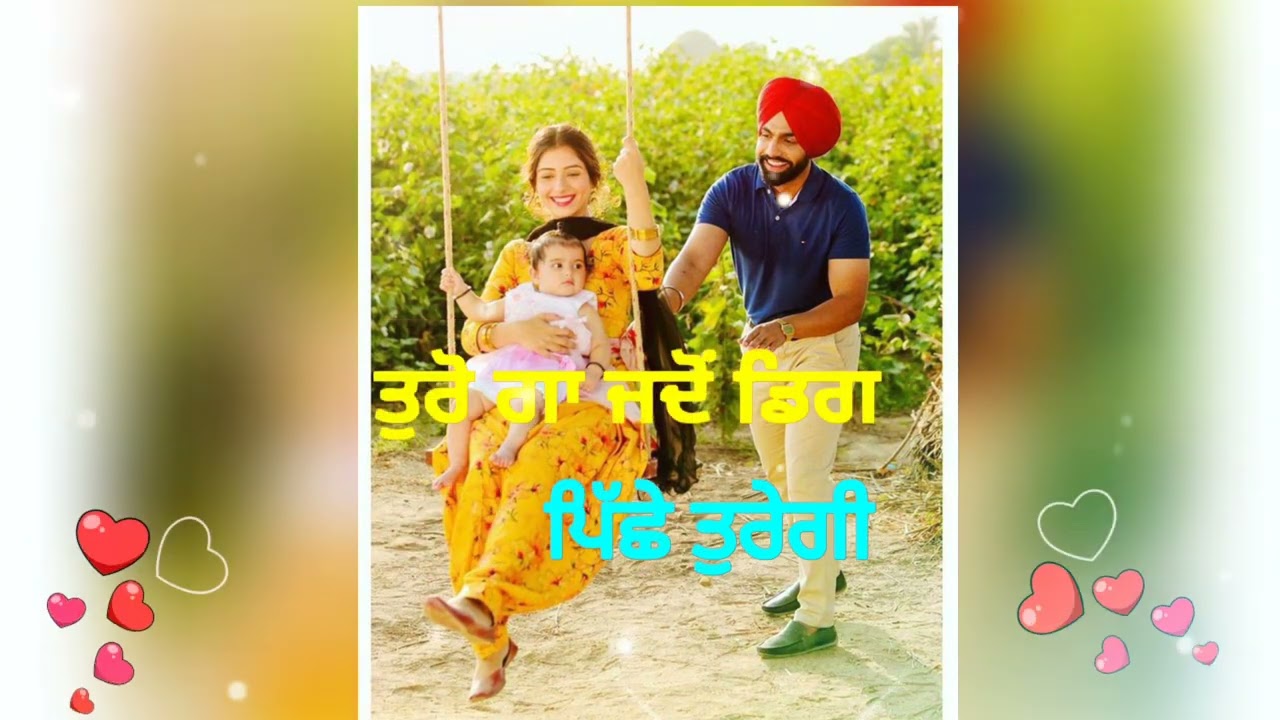 GF😍 ️LOVE ️New Punjabi Song Whatsapp Status Video || Punjabi Status ...