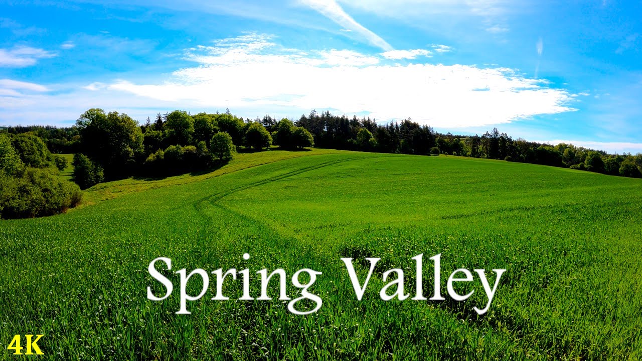 Spring Valley Walk | 4K | ASMR | Nature Hike | Forest Trail | Virtual ...