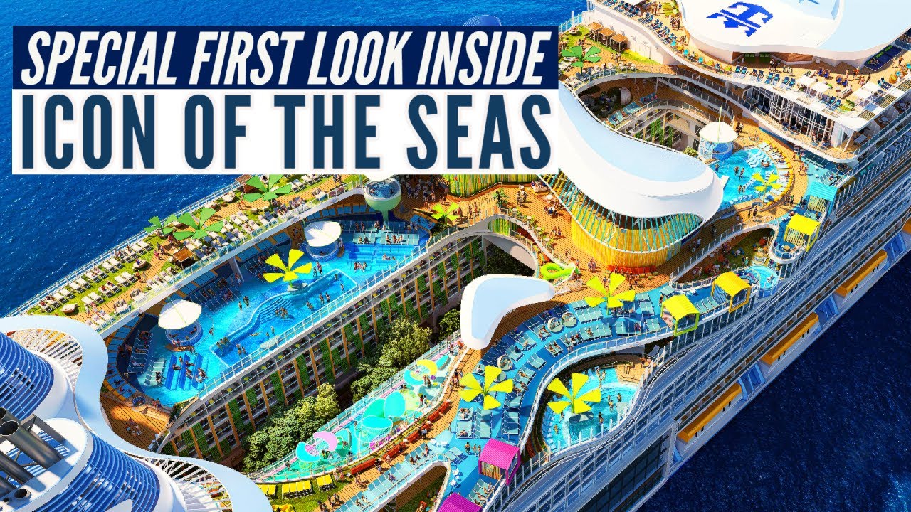 First Look At Royal Caribbean's Icon of the Seas - Cruise News - YouTube