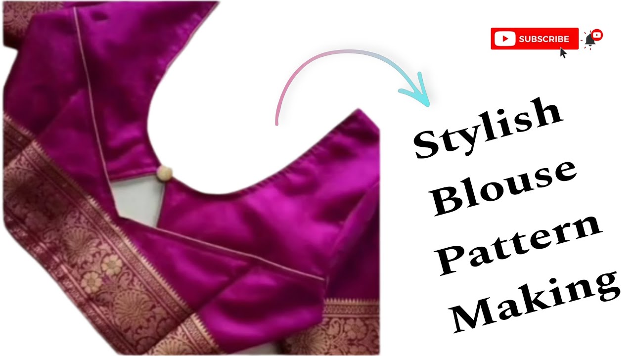 latest designer blouse cutting and stitching/fashion trends 2024 ...