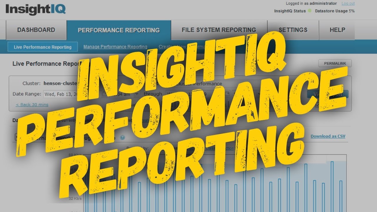 Isilon Performance Reporting With InsightIQ - YouTube