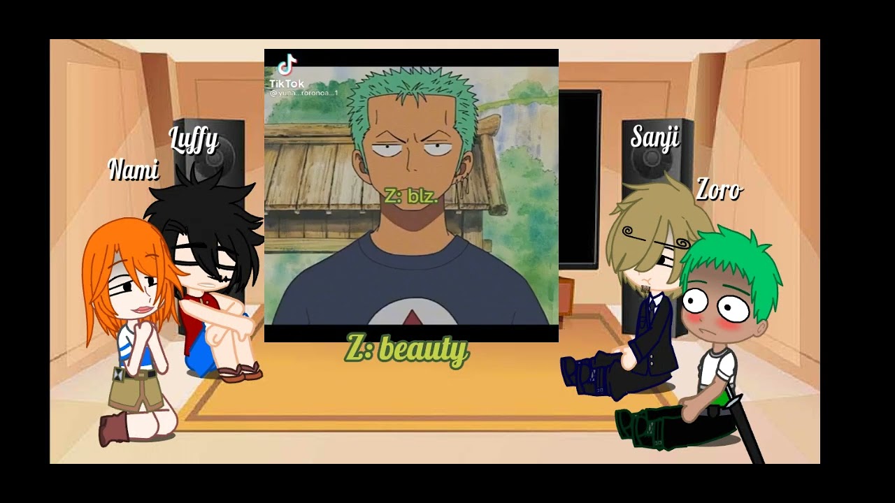 One Piece react to memes Sad and Zolu - YouTube