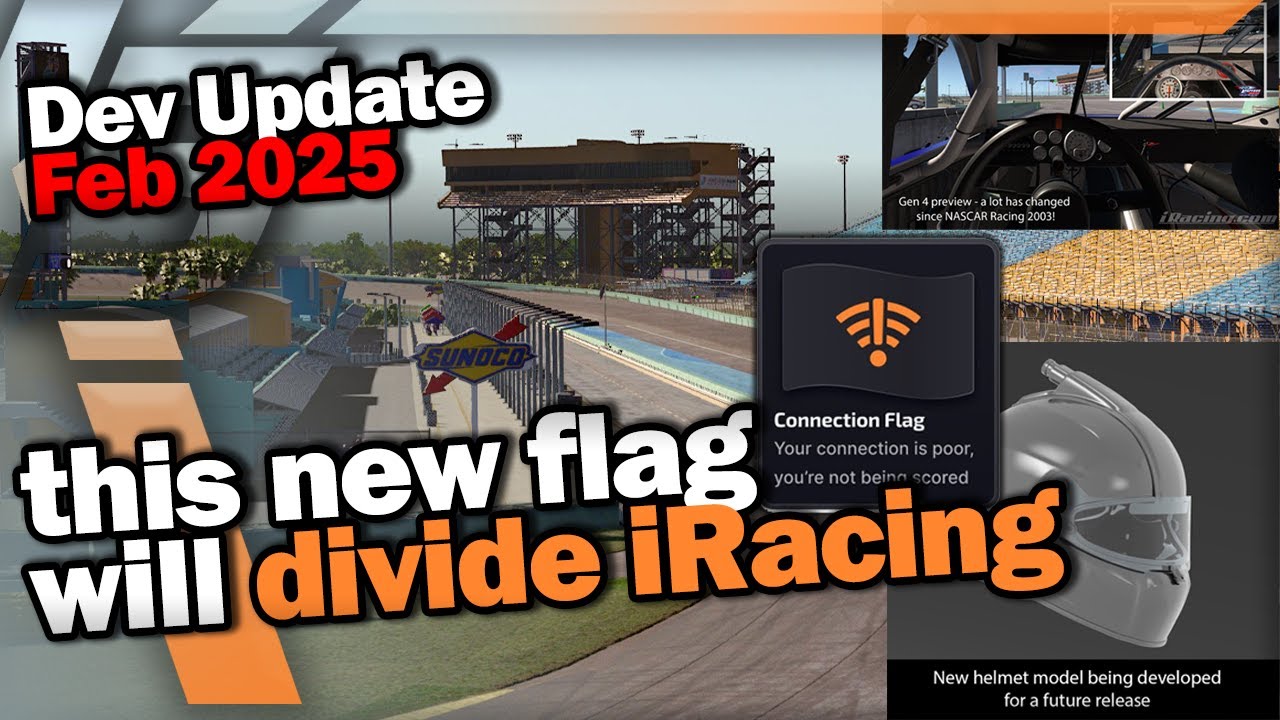 iRacing Dev Blog Feb 2025 - The most controversial flag. - YouTube