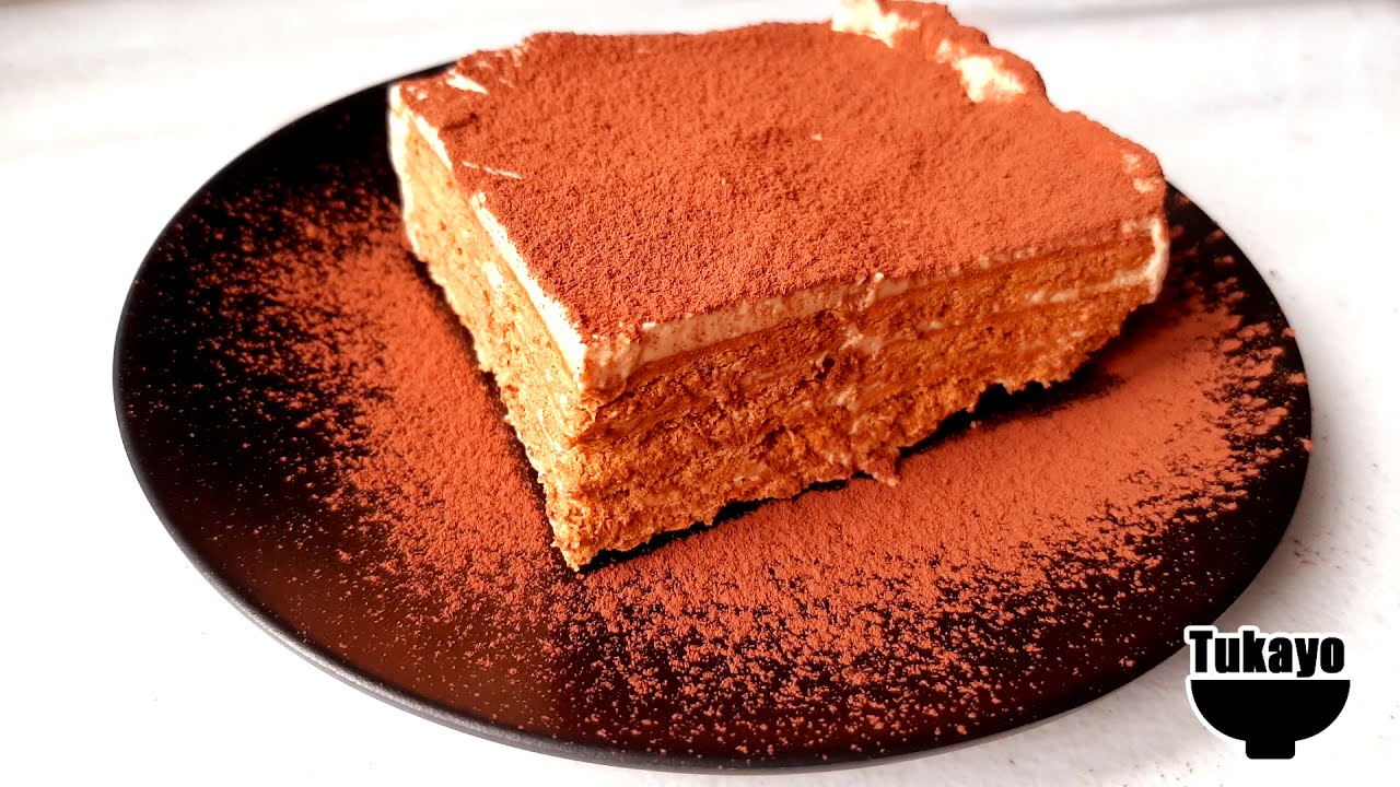Easy Coffee Graham Cake Recipe - YouTube