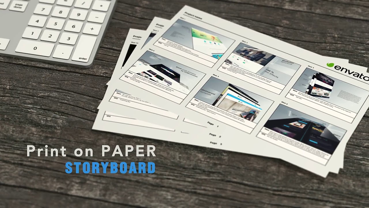 Storyboard in After Effects | After Effects project | Videohive ...