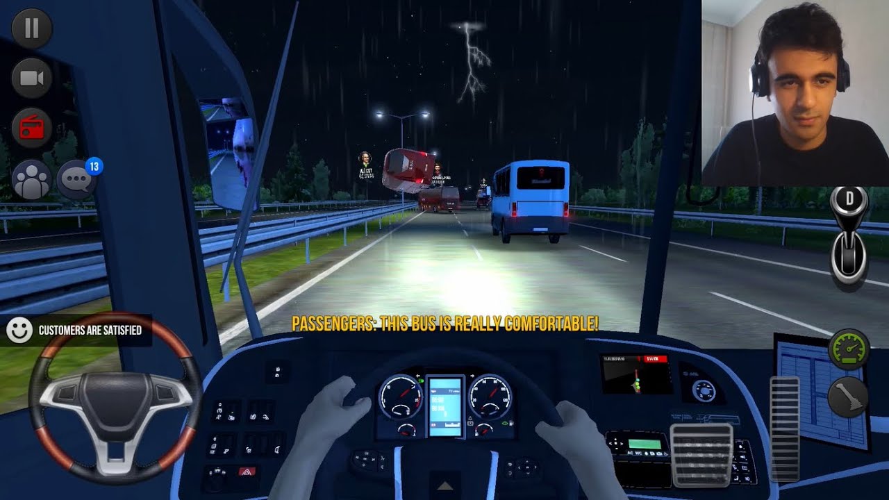 New Lightning Strike ??? | Bus Simulator : Ultimate Multiplayer! Bus ...