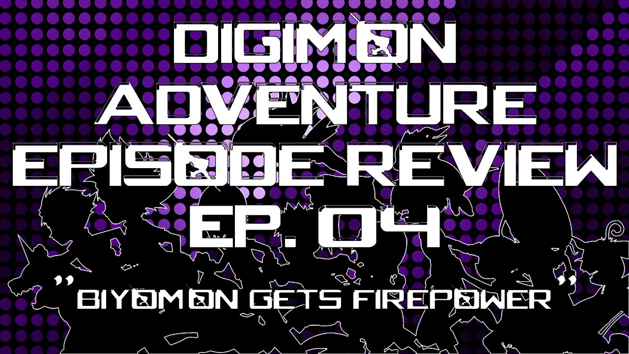 Digimon Adventure Episode 04 "Biyomon Gets Firepower" Review - YouTube