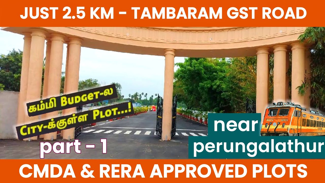 GST road near plots | Tambaram Eastern Highway #plots #plotsforsale # ...