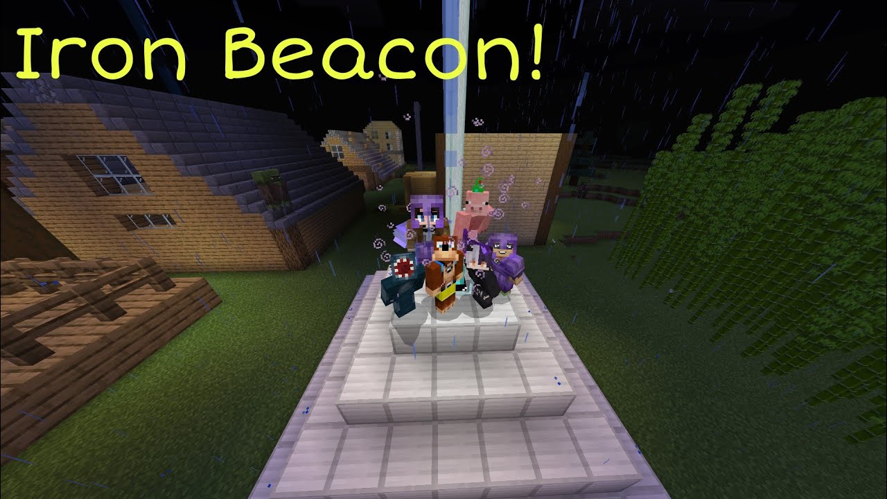 The First BEACON In Minecraft Tfarcenim! - YouTube
