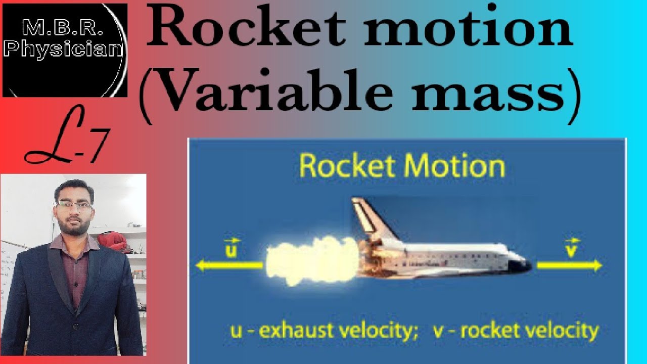 equation of rocket motion#variable mass#rocket motion - YouTube