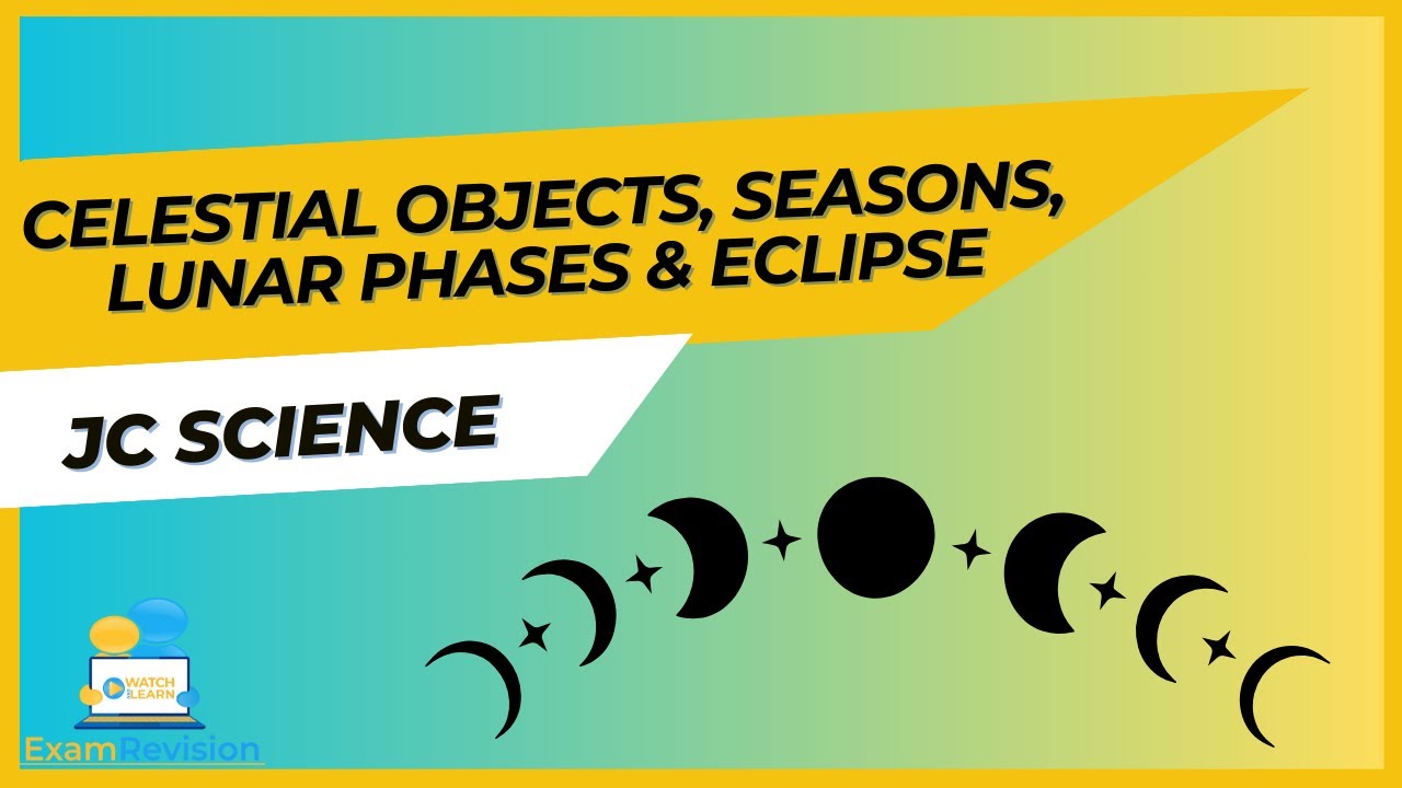 Celestial Objects, Seasons, Lunar Phases & Eclipses - Junior Cycle Science #SaturdaySession ...