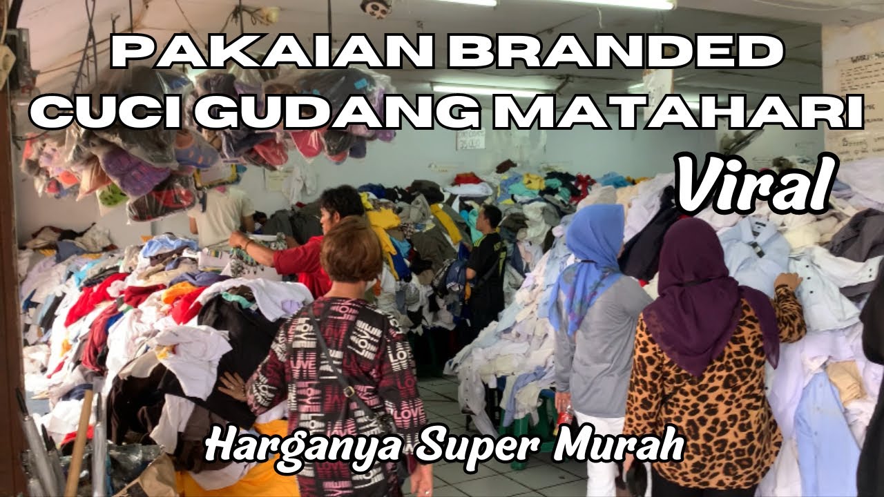 Baju Branded Ex Mall Indonesia Cuci Gudang ‼️ - YouTube