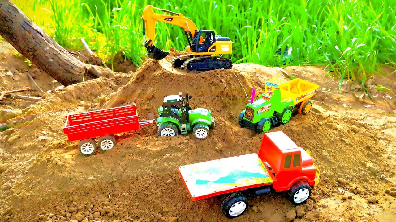 Diy Mini Tractor contenshan Rode wark brick bridge with for ...