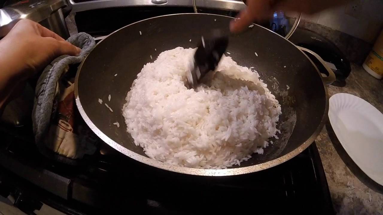 arroz blanco a mi estilo dominicano - YouTube
