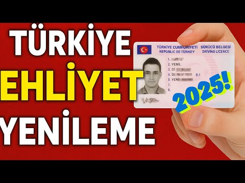🚗 2025 Ehliyet Yenileme nasıl yapılır ❗ Adım Adım Tüm Süreç & Gerekenler 💡