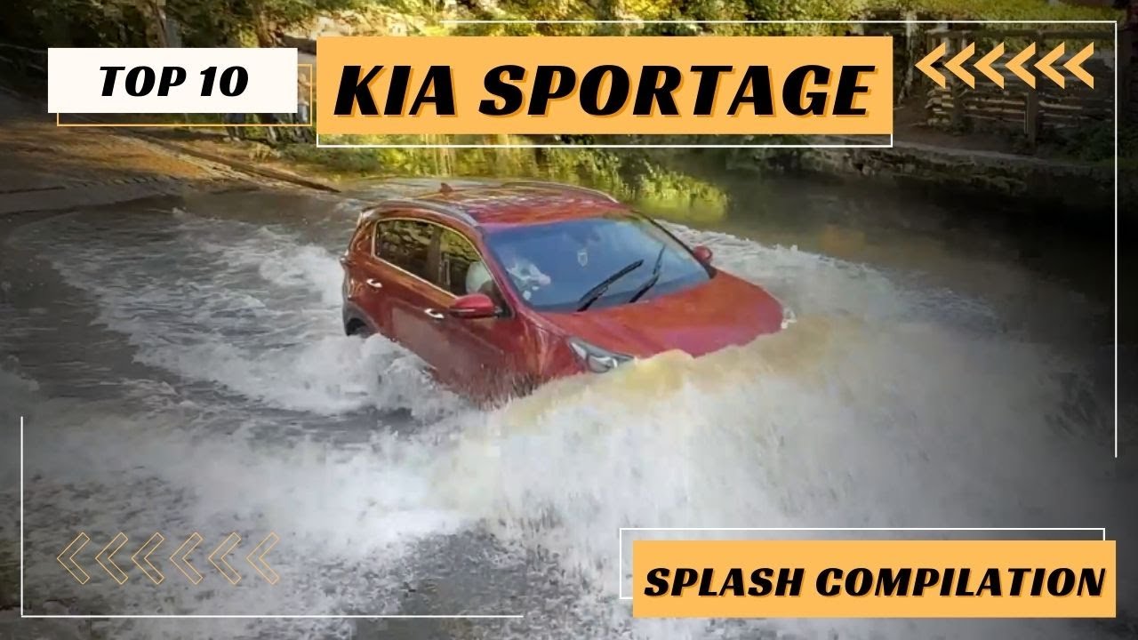 ⁴ᴷ TOP 10 Kia Sportage Car Splash Compilation - Rufford Ford - YouTube