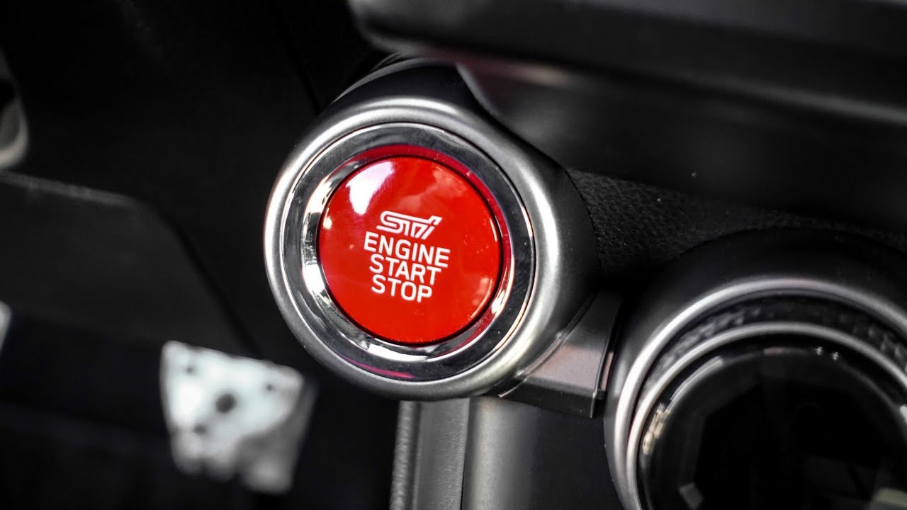22+ BRZ/86 Red STI Push Button Start Install - YouTube