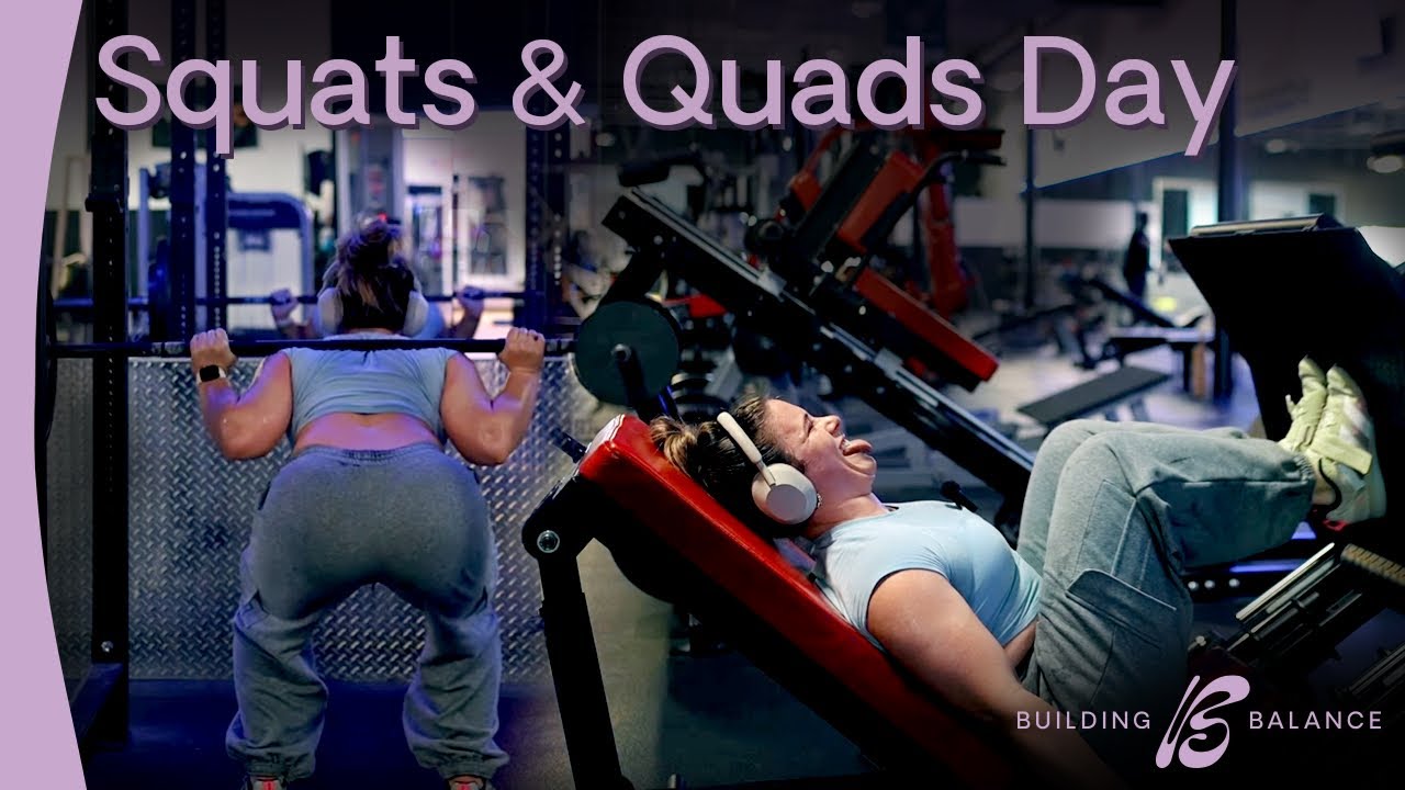 Squats & Quads Day - YouTube