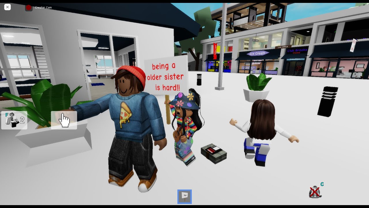 ROBLOX MY OLDER SISTER'S PROSPECTIVE!!!!! - YouTube