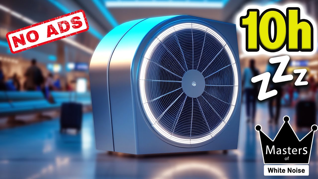 Fall Asleep Deeply with THIS White Noise | Powerful Air Conditioner ...