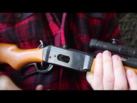 Kids Army Toy Winchester Lever Action Rifle - YouTube