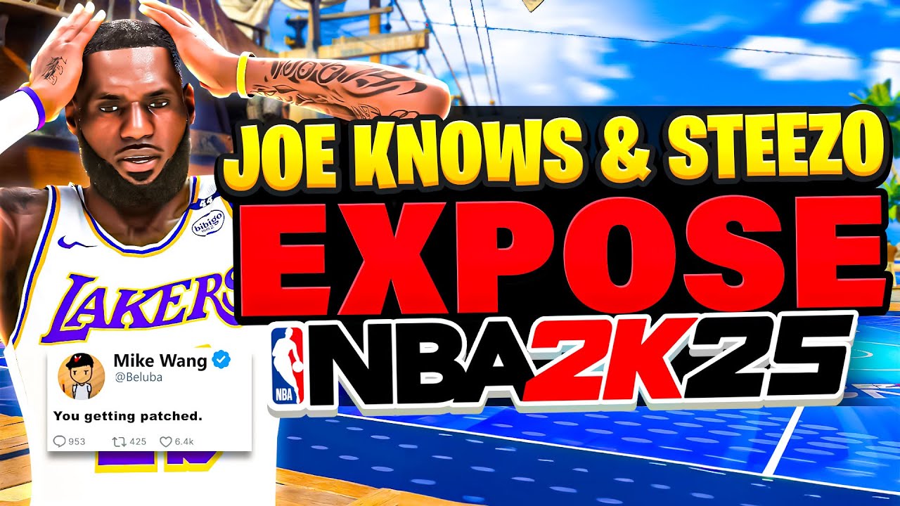 2K25 UPDATE 🔥 joe knows & steezo expose nba 2k25 - YouTube