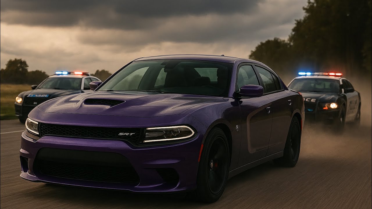 Hellcat Charger Hits 170MPH in Police Chase ENDS IN DISASTER - YouTube