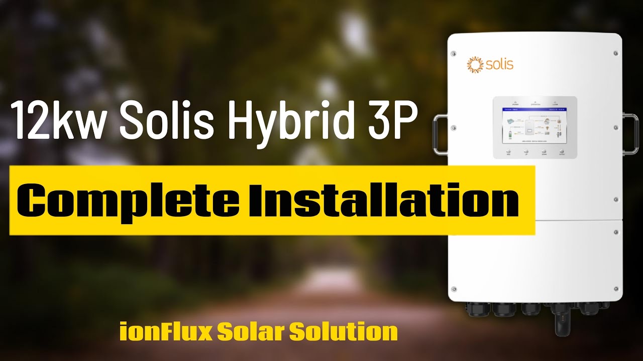 12 kW Solis Hybrid Inverter Installation in Gujranwala City - YouTube