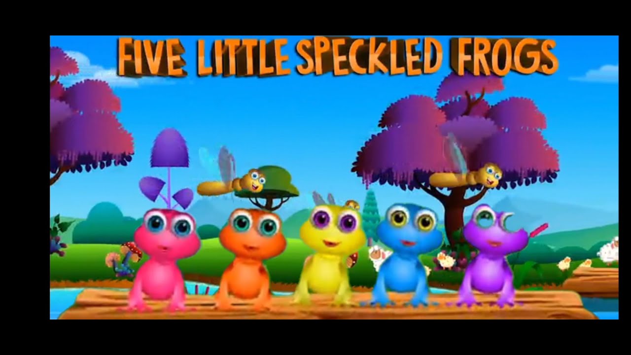 little frog kids rhymes songs | frog kids song | childern nursery song ...