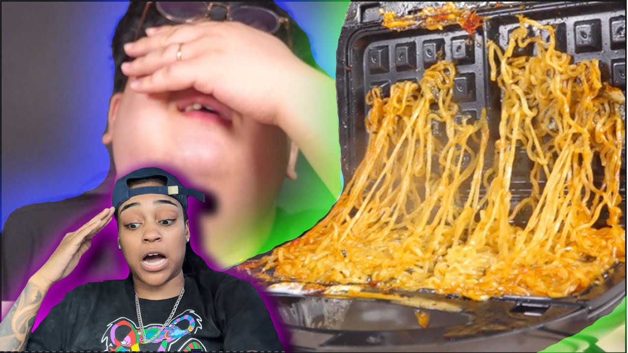 TASTY HOON GOT A WAFFLE MAKER!!! ASMR MUKBANG (REACTION) - YouTube