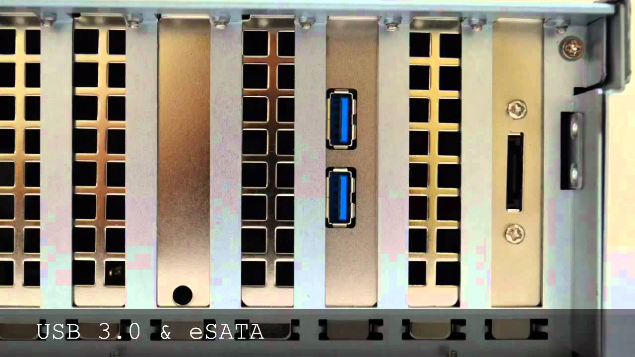 Thecus N8900 Preview - YouTube