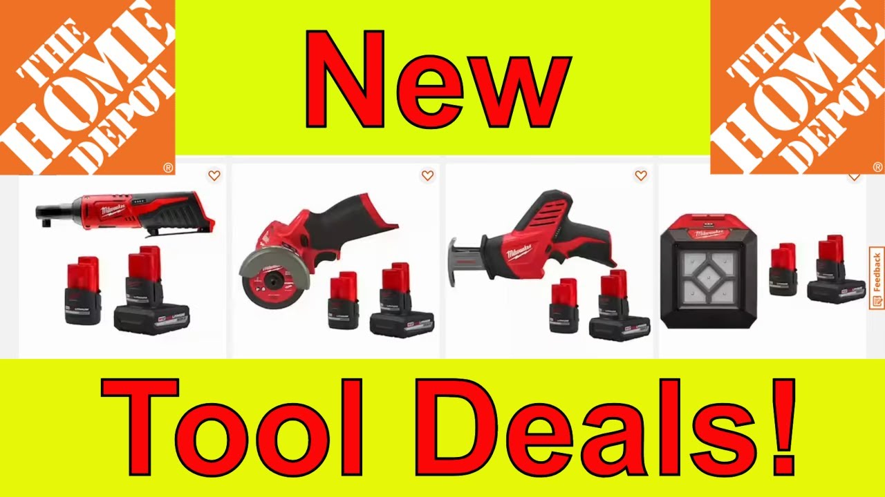Home Depot Tool Deals Special buys! - YouTube