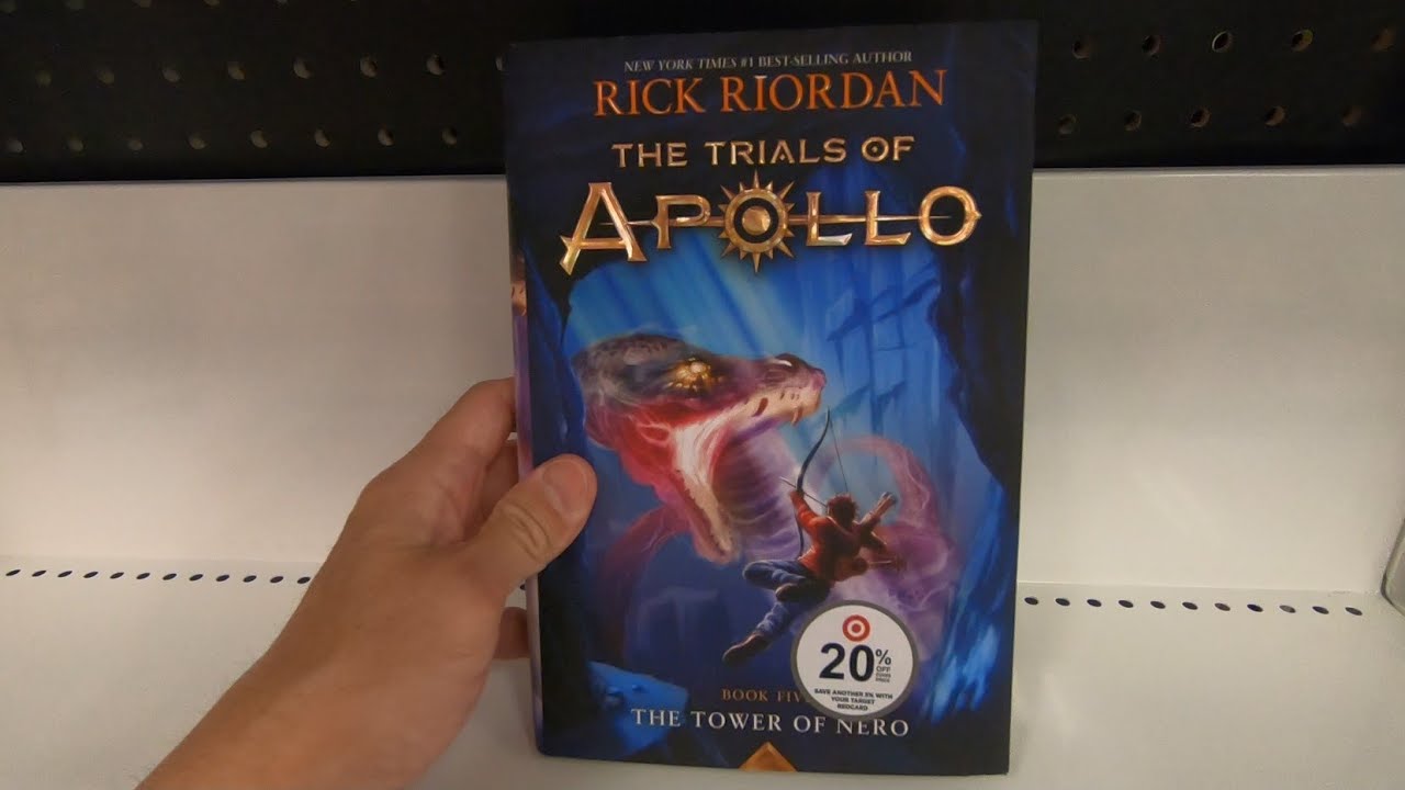 THE TRIALS OF APOLLO BOOK 5 THE TOWER OF NERO RICK RIORDAN BOOK BOOKS ...
