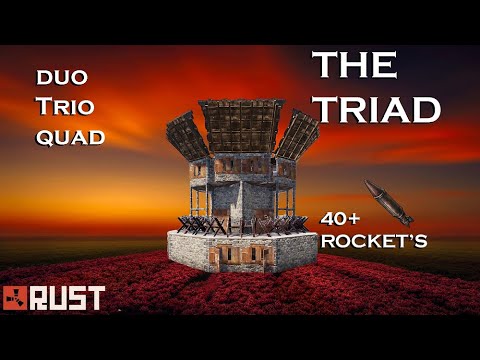 The TRIAD-Best Duo/Trio/Quad-Rust Base -Egg Layout- 2023 - YouTube