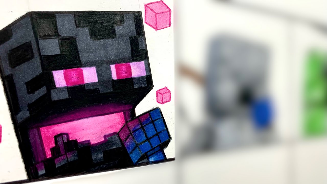 FRIDAY NIGHT FUNKIN X MINECRAFT/ Desenhando MOBS versao FNF - YouTube