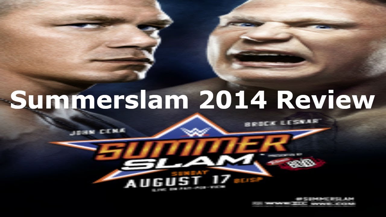 WWE Summerslam 2014 Review - YouTube