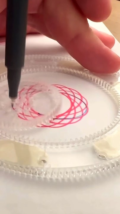 Almost messed up on this Spirograph! #spirograph #viral #art - YouTube