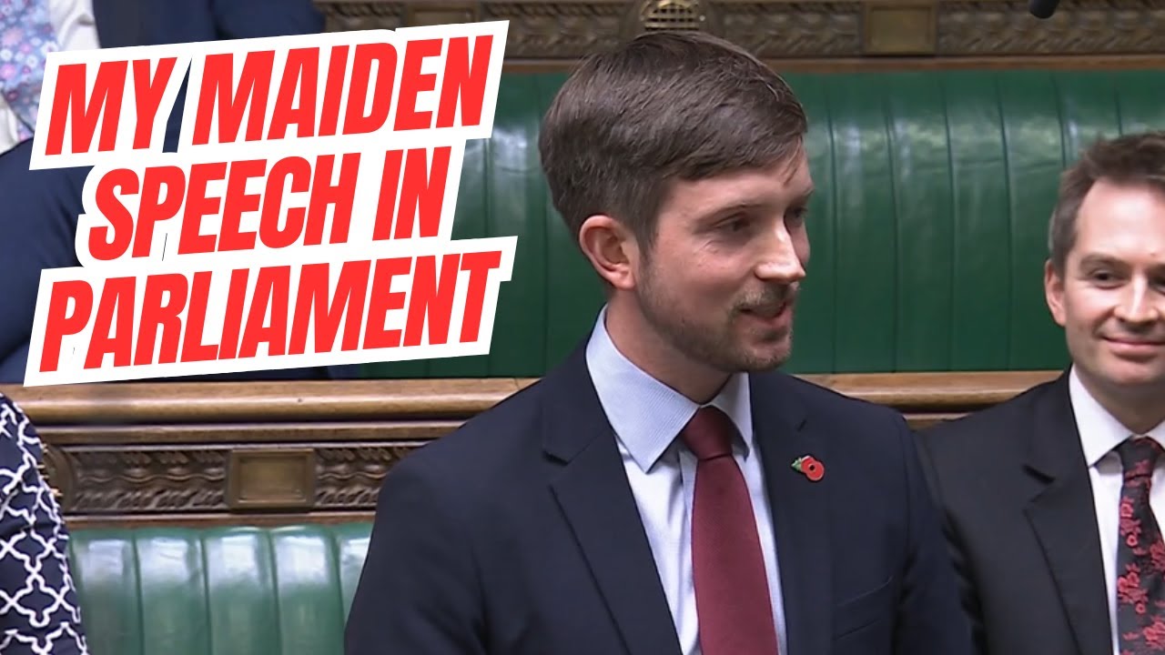 My maiden speech in the House of Commons | Dan Tomlinson MP - YouTube