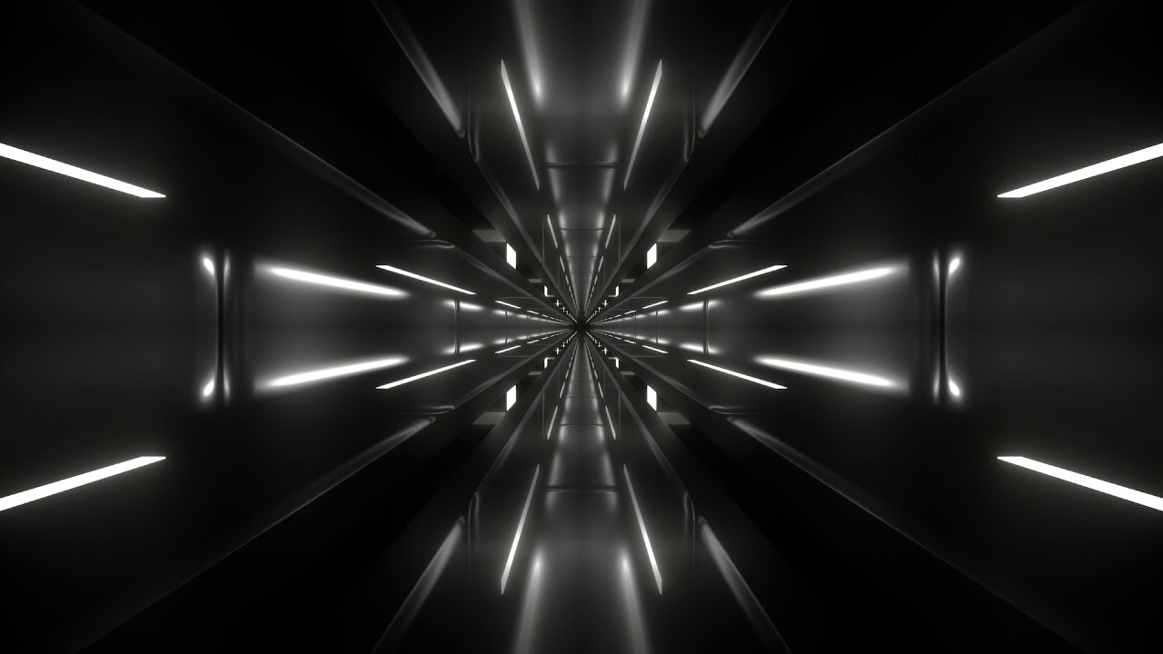 FREE Video Background Loop Footage | HD 1080p60 | Sci-Fi Tunnel Lights ...