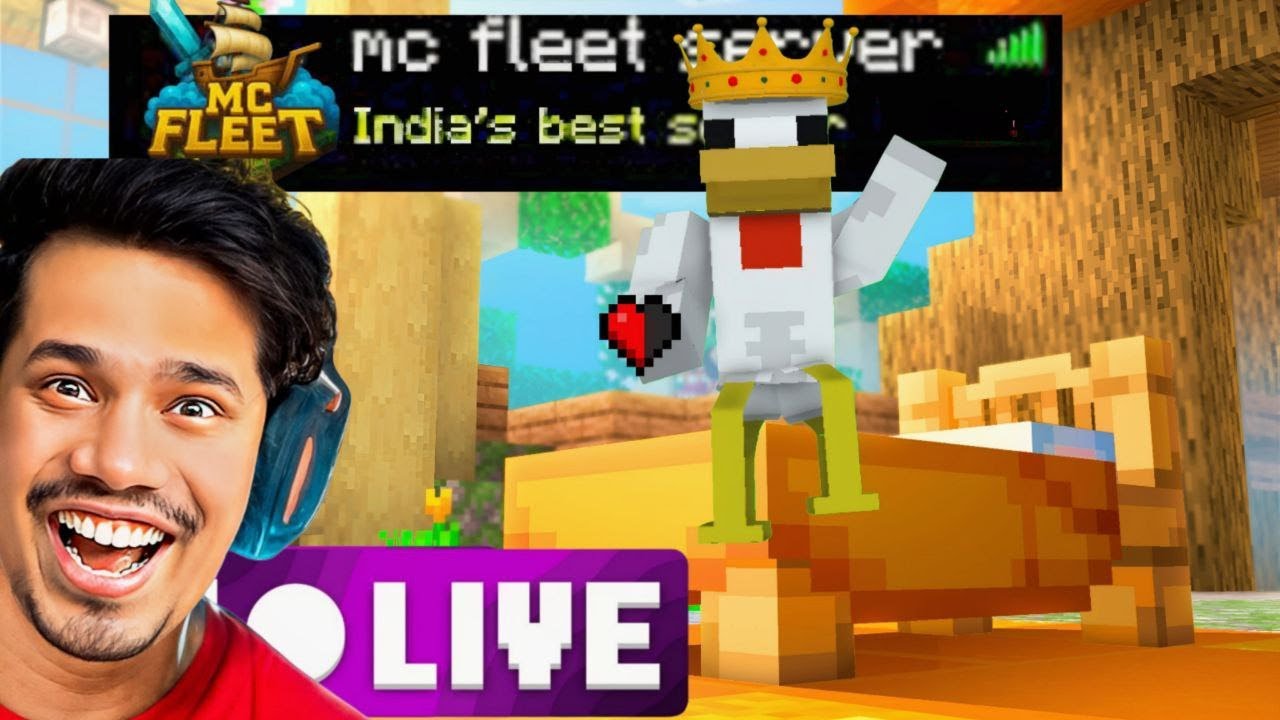 Getting #1 on the leaderboard of mc fleet Come Snipe Me And Winstreak ...