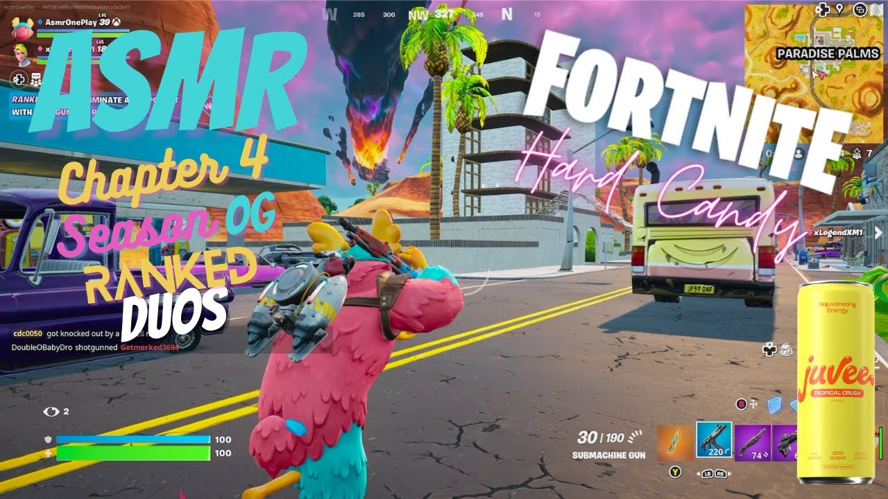 ASMR Gaming | Fortnite OG Ranked Duos Build | 😴 Whispering + Hard Candy ...