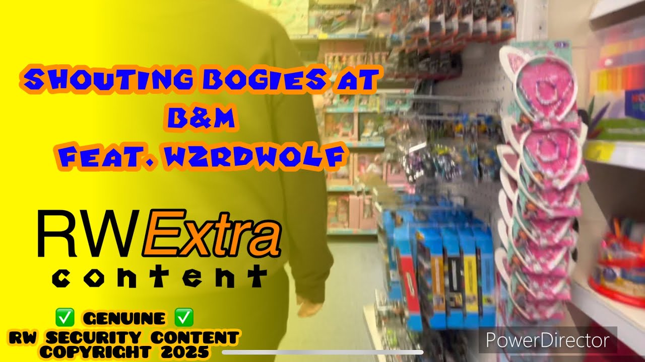 Shouting BOGIES at B&M (feat. @WzrDwolf) (RW Extra Content) - YouTube