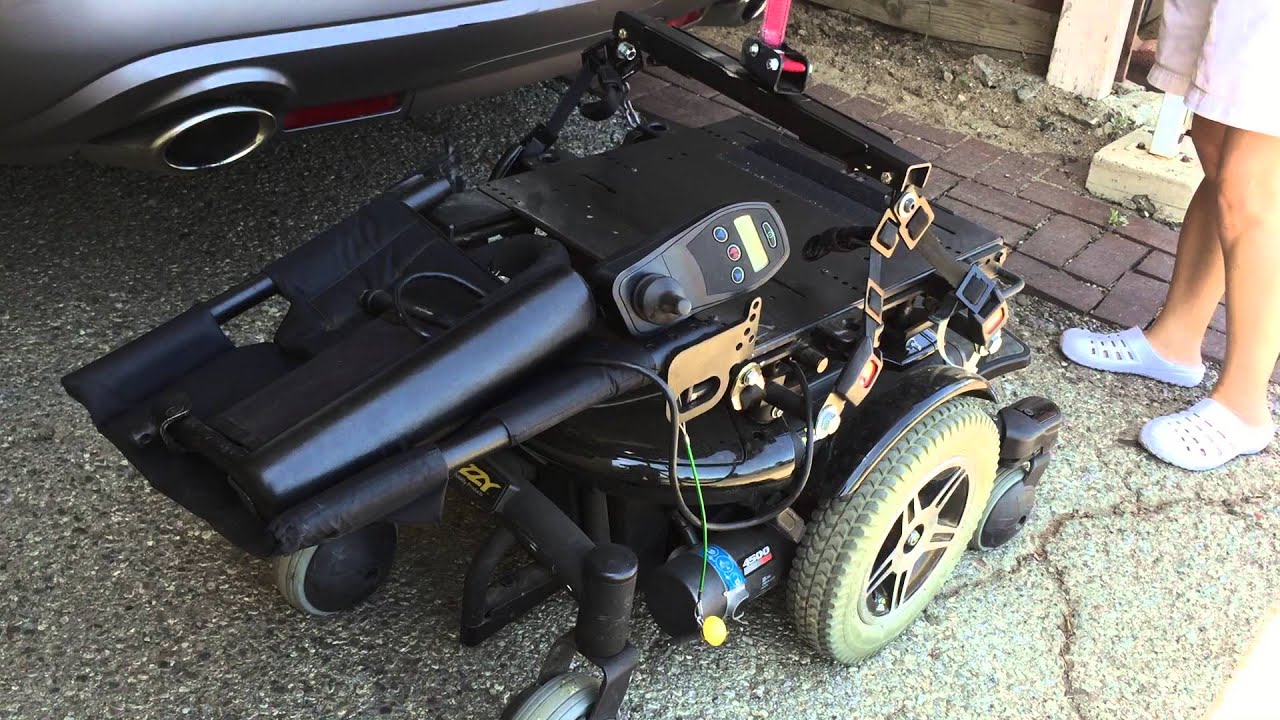 Bruno Power-chair Lift Operation on a Buick Enclave PART 1 - YouTube