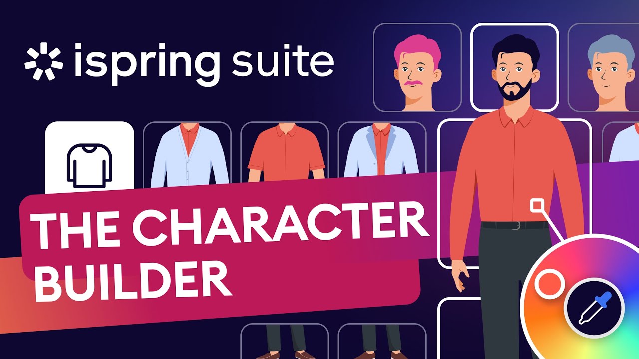 Meet the brand-new character builder in iSpring Suite! - YouTube
