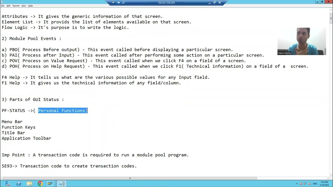 3 - Module Pool Programming - Navigation Between the Screens Part2 - YouTube