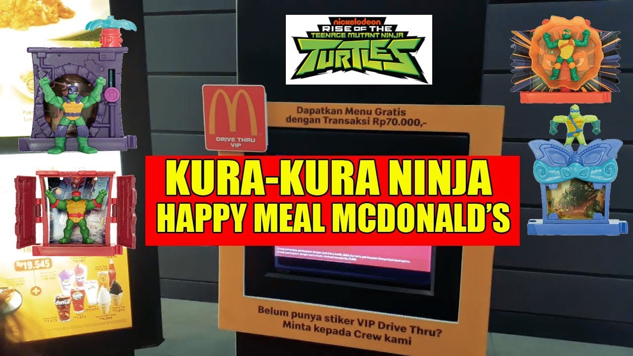 Teenage Mutant Ninja Turtles | McDonalds Happy Meal Juni 2020 - YouTube