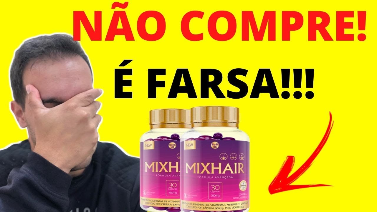 Mix Hair | Mix Hair Funciona Mesmo? Mix Hair É Bom? Mix Hair Bula ...