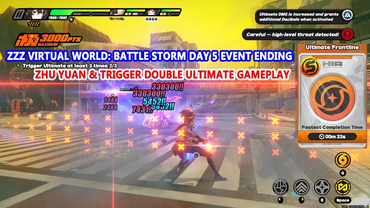 ZZZ Virtual World: Battle Storm Day 5 Event Ending - Zhu Yuan & Trigger ...